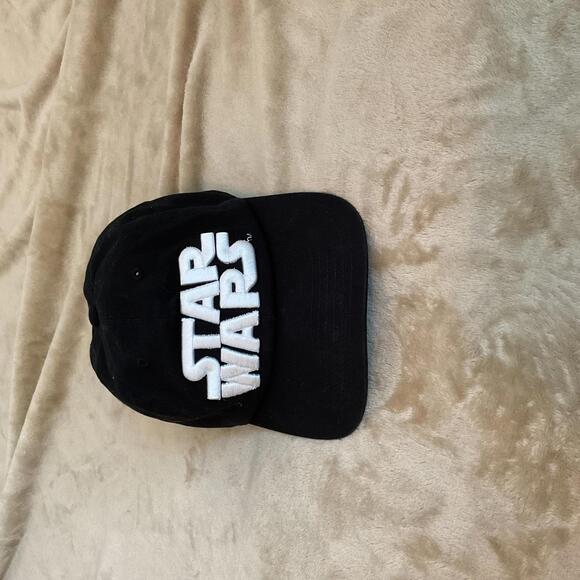 Star Wars | Accessories | Star Wars Black Cap Classic Logo Lucas Films ...